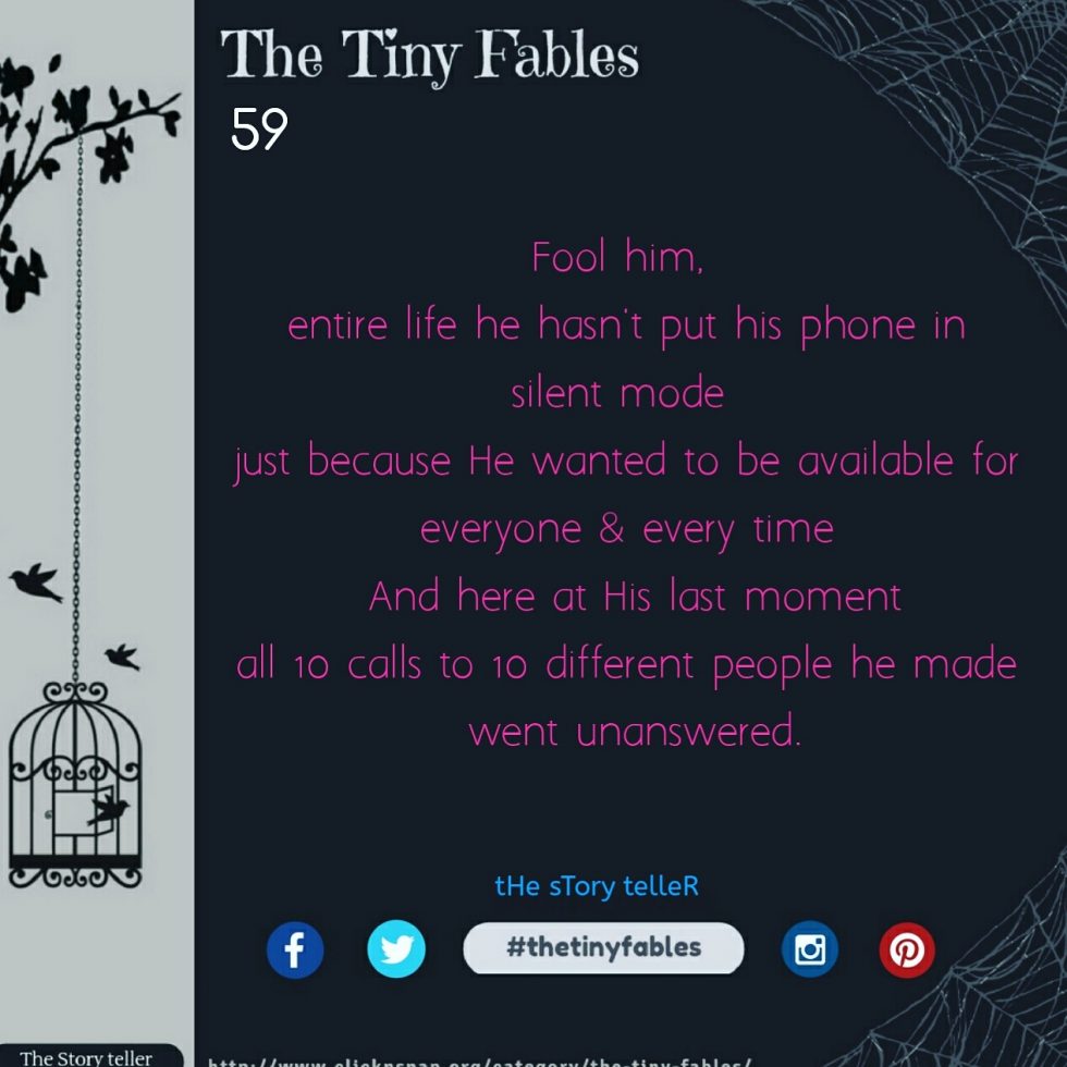 The Tiny Fables - 59